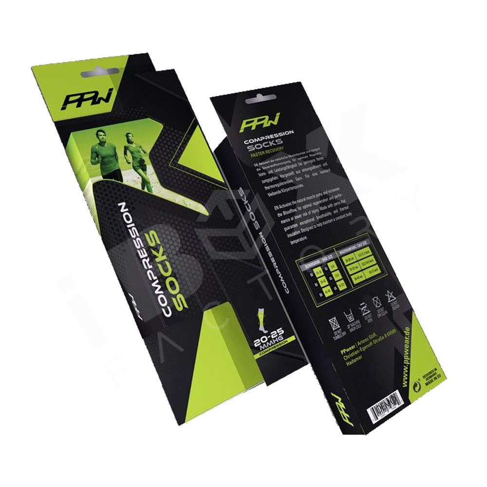 Custom Printed Hosiery Packaging with logo Wholesale California