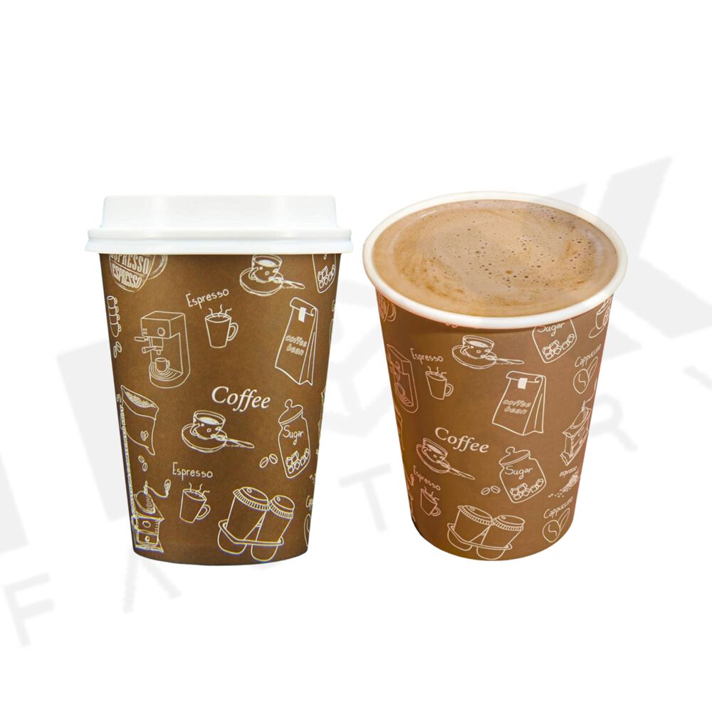 Custom Printed Hot Cocoa paper cups logo Wholesale California