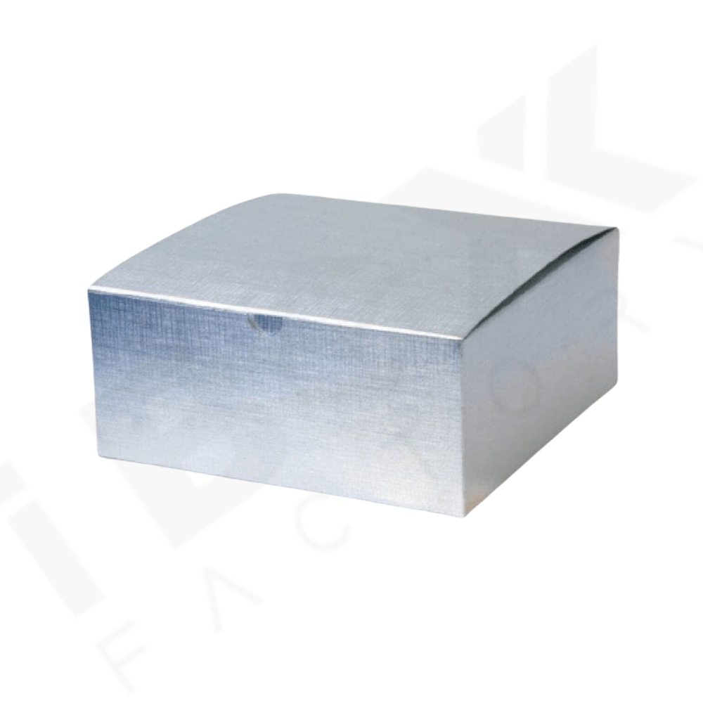 Custom Printed Silver foil Boxes with logo Wholesale California