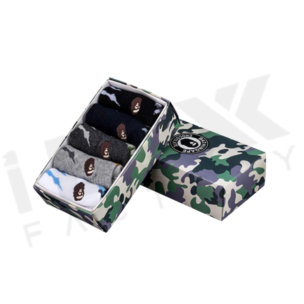 Custom Printed Socks Boxes with logo Wholesale California